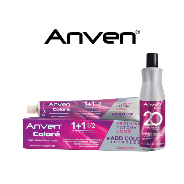 TINTE ANVEN 1+1 1/2 90 GR – Distribuidora Mairim